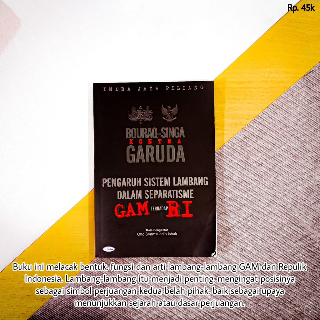 Jual Buku BOURAQ-SINGA KONTRA GARUDA | Shopee Indonesia