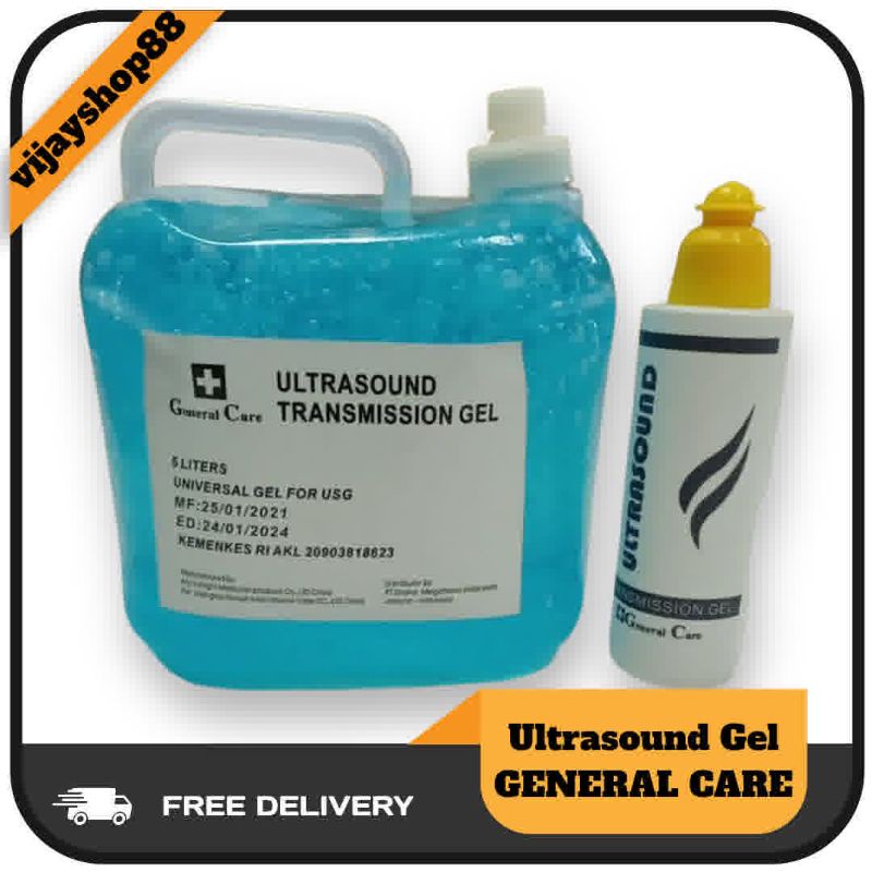 Jual ultrasound transmission gel general care 5 liter / gel usg ...