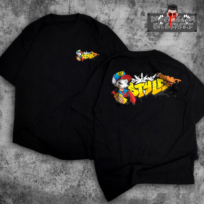 Jual KAOS GRAFITI, KAOS DISTRO OVERSIZE GRAFITI, KAOS DISTRO STYLE ...