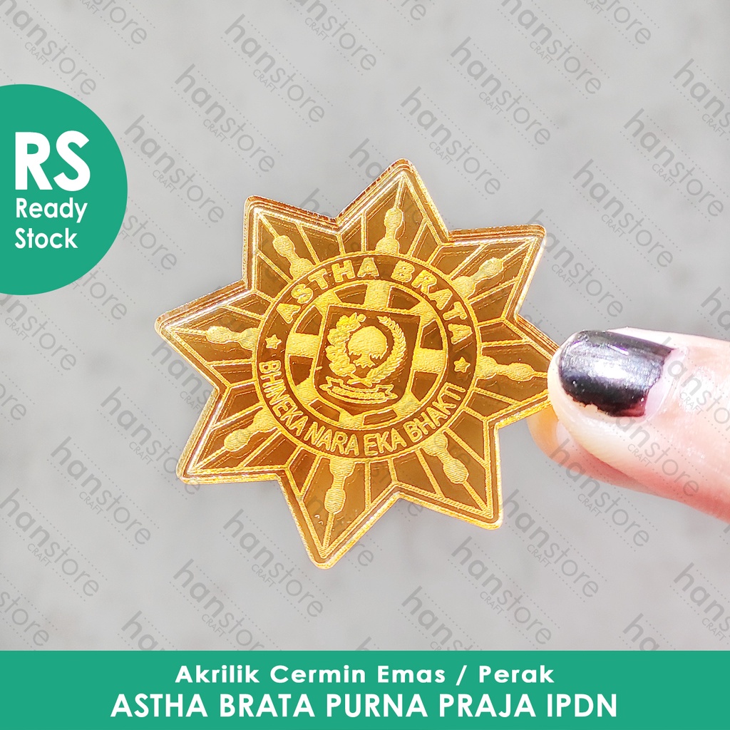 Jual RS 18 / 20 / 22 / 25 cm Logo ASTHA BRATA PURNA PRAJA IPDN / Emblem ...