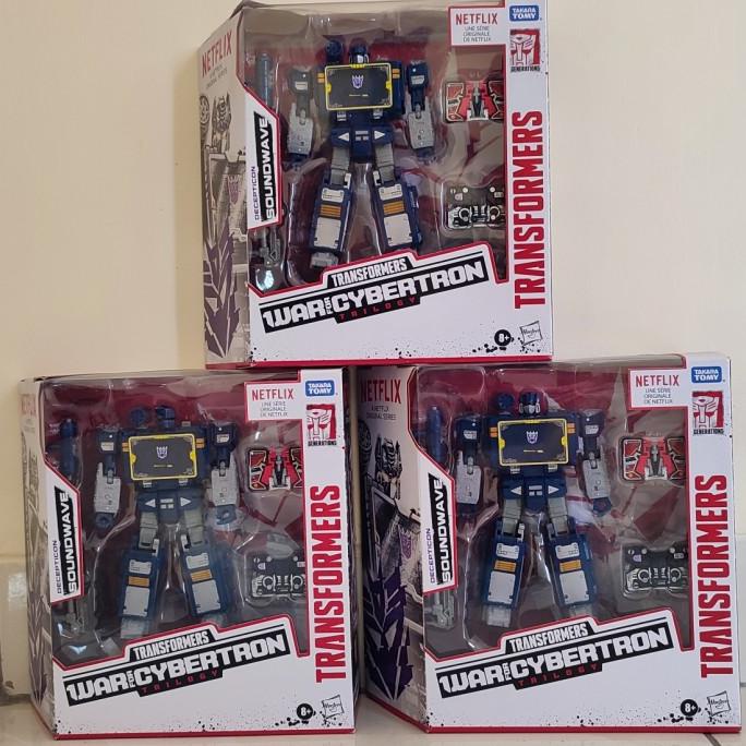 Jual Transformers WFC Netflix Soundwave | Shopee Indonesia