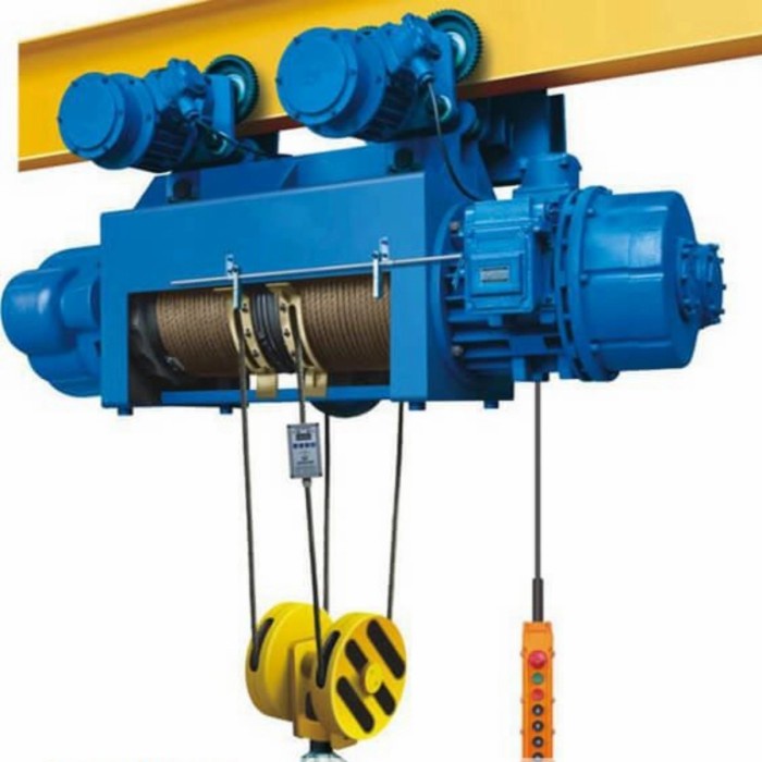 Jual Chg Electric Wire Rope Crane Hoist 10 Ton X 12 Meter Japan Japan ...