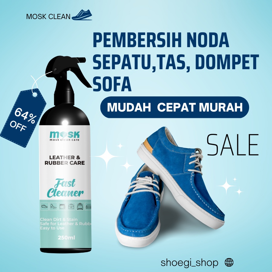 Jual Pembersih Cuci Sepatu Pemutih Instan Cleaner Tanpa Bilas Aroma ...