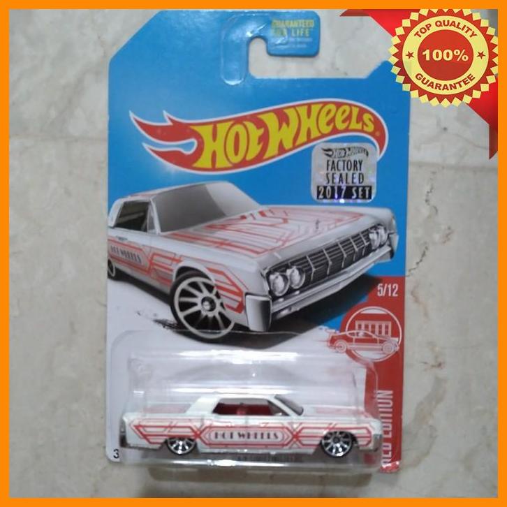 Jual (VTH) HOT WHEELS HOTWHEELS 64 LINCOLN CONTINENTAL red edition ...