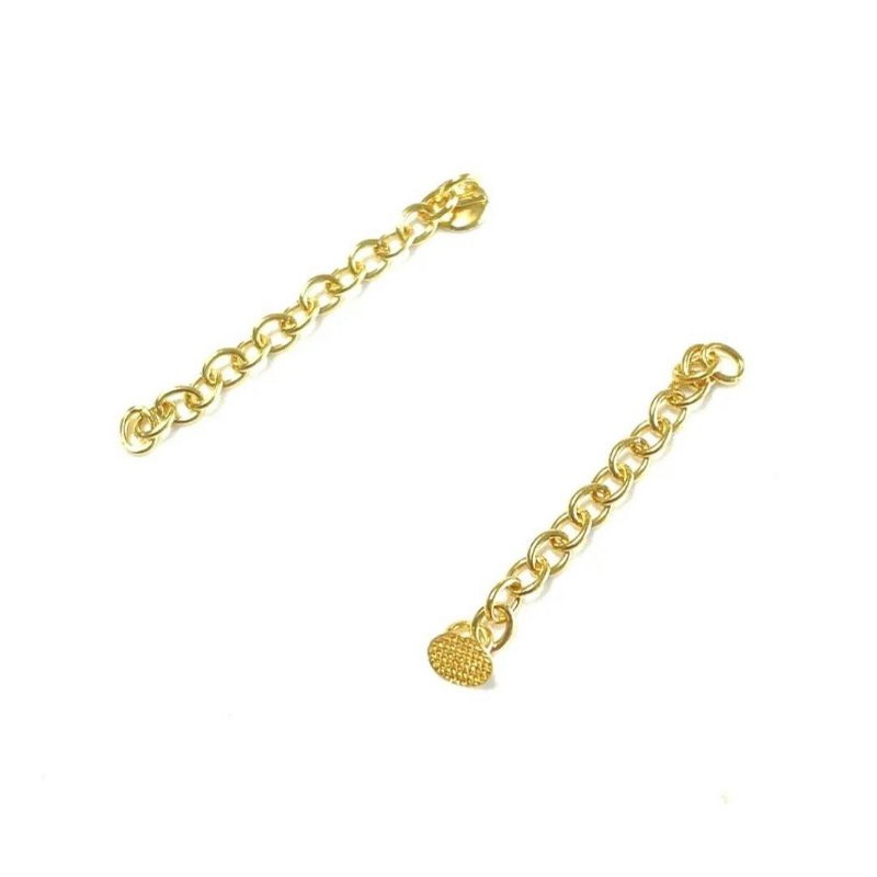 Jual Dental Lingual Button Chain isi 2 pieces Gold / Bahan Orthodontic ...