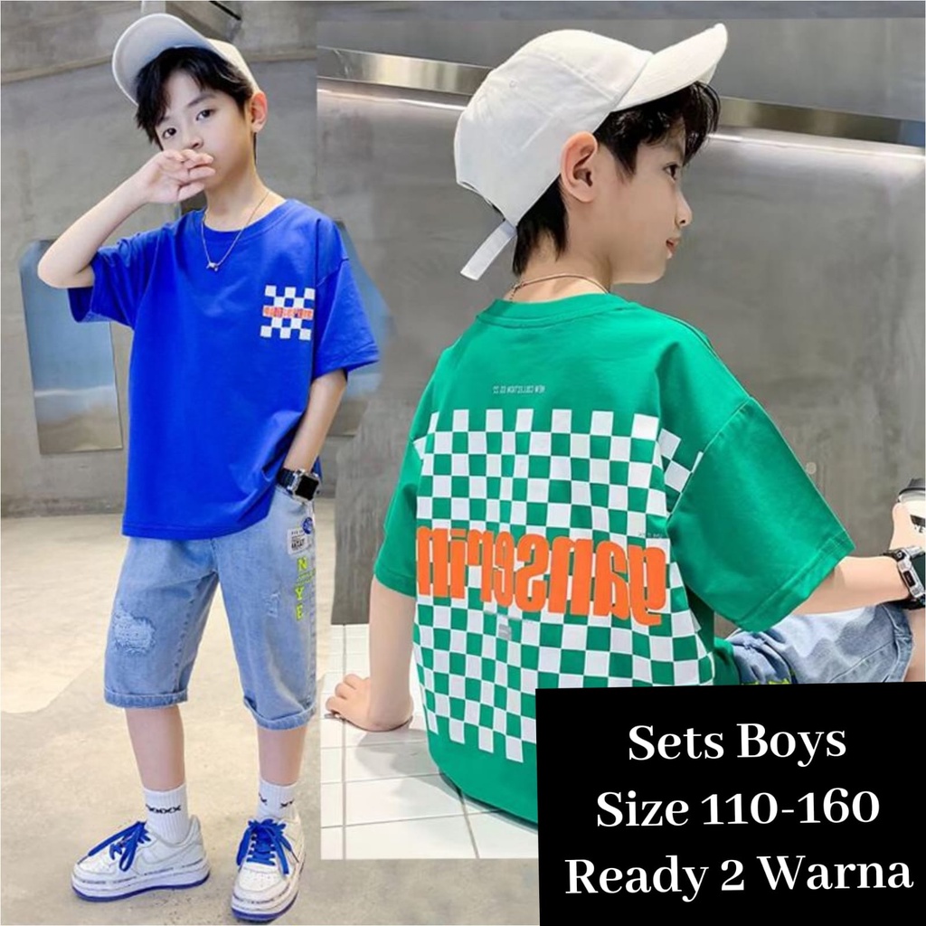 Jual (LOLI-JKT0 BOY-84 STELANA ANAK COWOK MODEL GANSERINE 2 COLOR SIZE ...