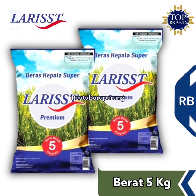 Jual Beras Larist 5 kg | Shopee Indonesia