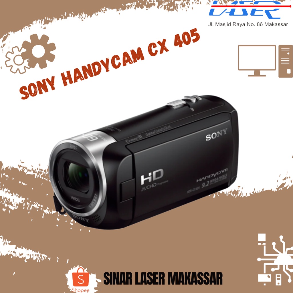 Jual SONY HANDYCAM CX 405 GARANSI RESMI | Shopee Indonesia