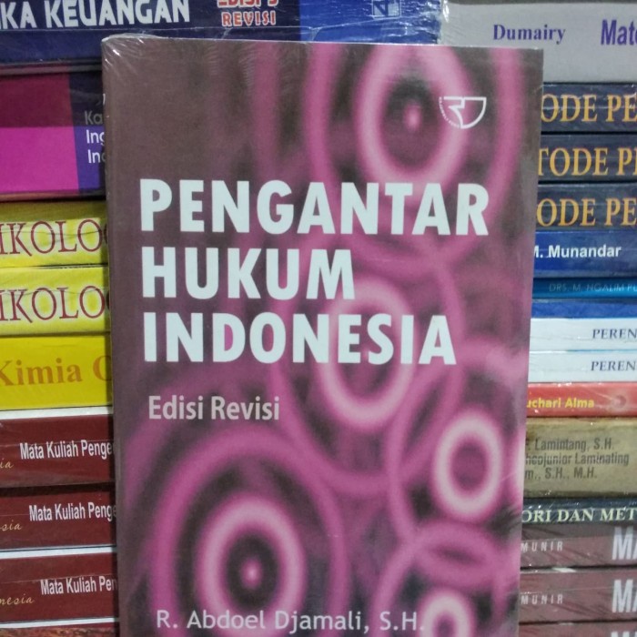 Jual Buku Pengantar Hukum Indonesia Edisi Revisi By R Abdoel Djamali | Shopee Indonesia
