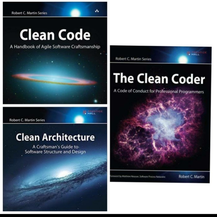 Jual Bci Paket 3 Buku Clean Code Clean Architecture The Clean Coder | Shopee Indonesia