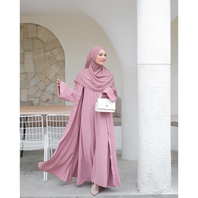 Jual Abaya Outer One Set | Shopee Indonesia