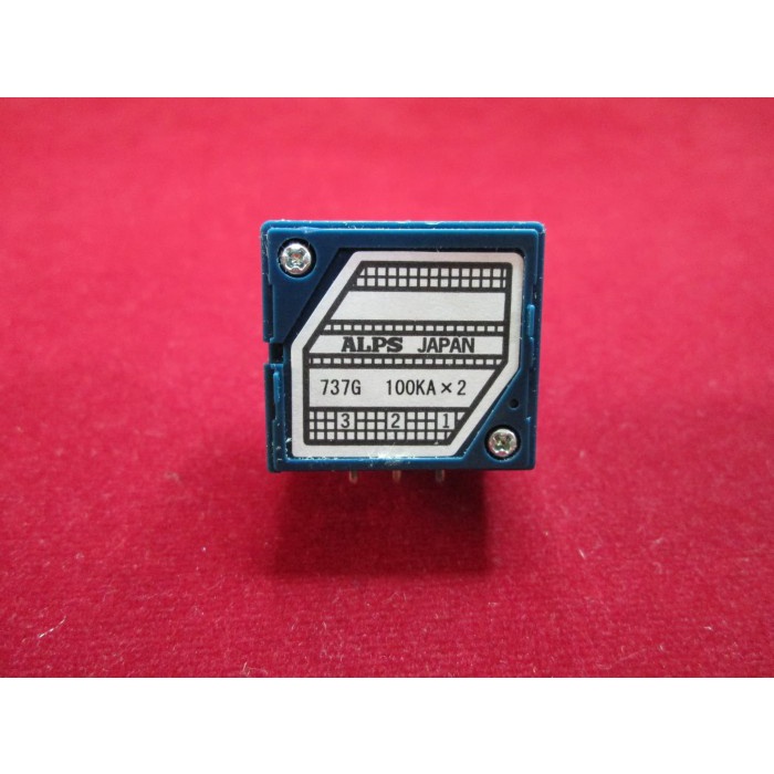 Jual Konektor Alps Rk27 100Kax2 100K 100Ka Potensiometer Blue Velvet Stereo Japan | Shopee Indonesia
