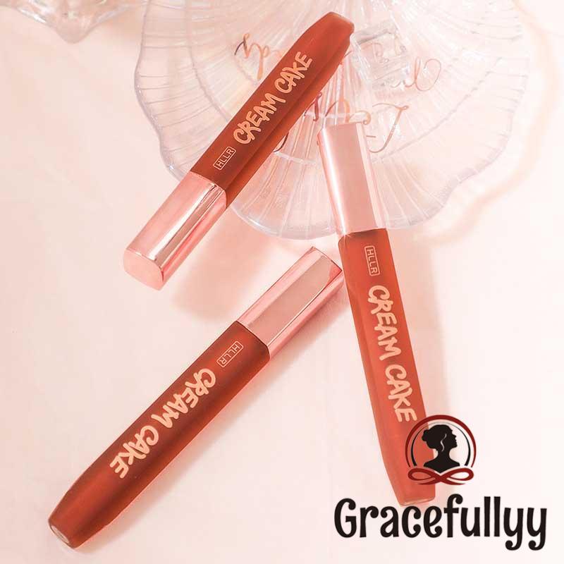 Jual [Ready stock&COD]Lip Glaze Soft Matte Velvet Non-Fading Smooth ...