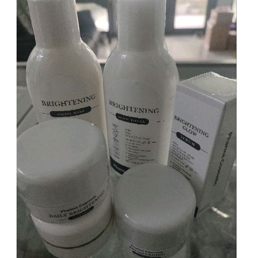 Jual Pharma Cosmetic Paket Brightening Glow pc isi 6macam | Shopee Indonesia