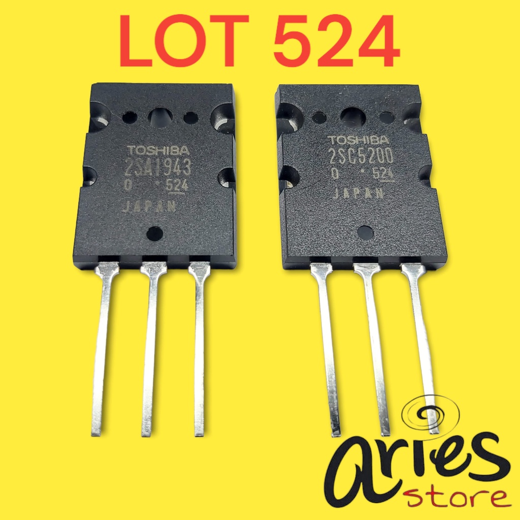 Jual TRANSISTOR TOSHIBA 2S A1943 2S C5200 LOT 524 JAPAN | Shopee Indonesia