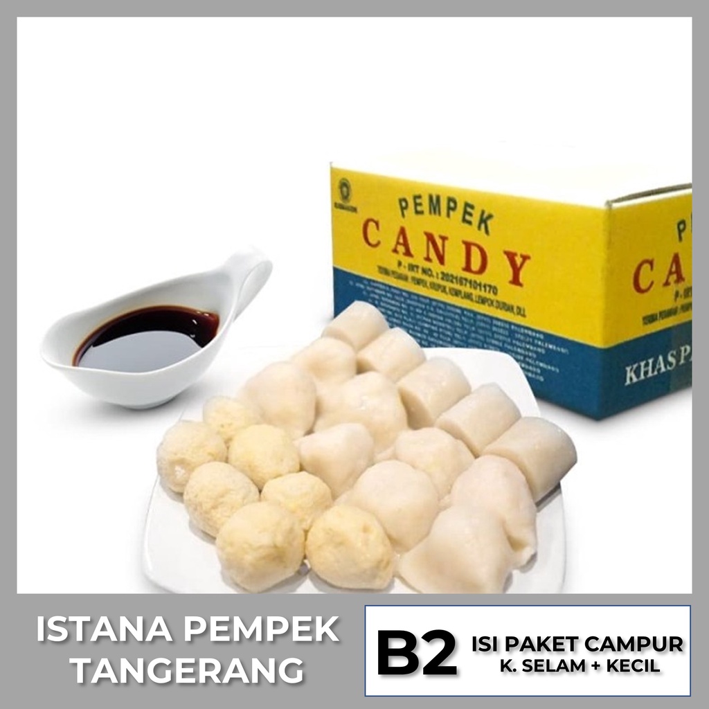 Jual Pempek Asli Candy B2 Store Jakarta B2 (Campur KS dan Kecil ...