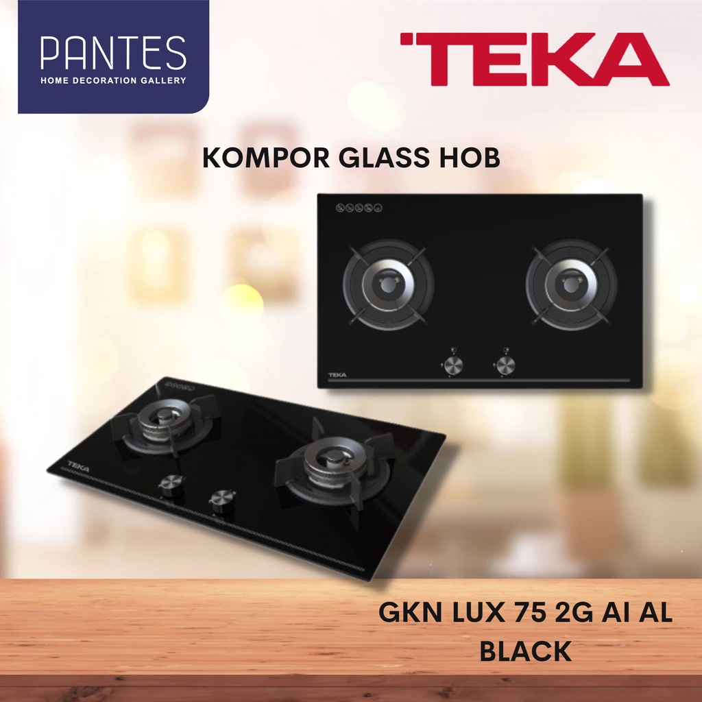 Jual Kompor Tanam TEKA Glass Hob GKN LUX 75 2G AI AL | Shopee Indonesia