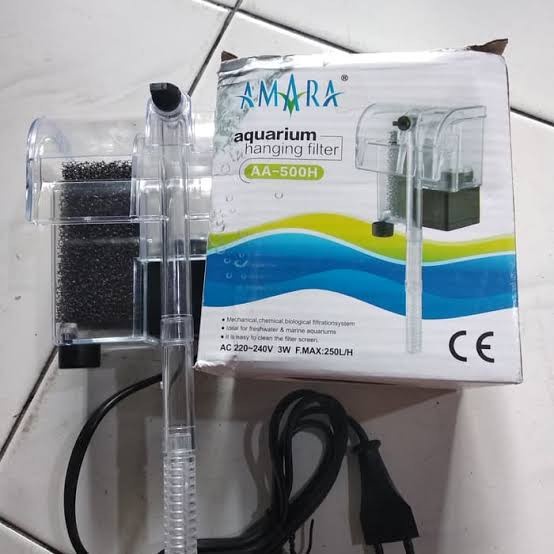 Jual Hanging/Hang On/Filter Gantung Aquascape/Aquarium Amara 500H ...