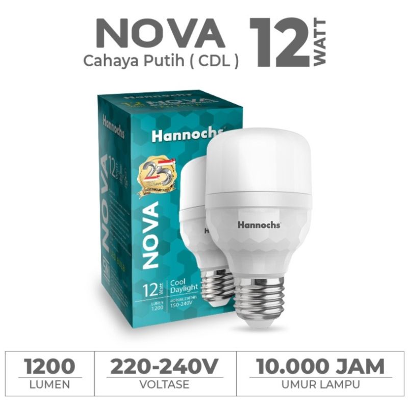 Jual HANNOCHS LED 12w 18w | Shopee Indonesia