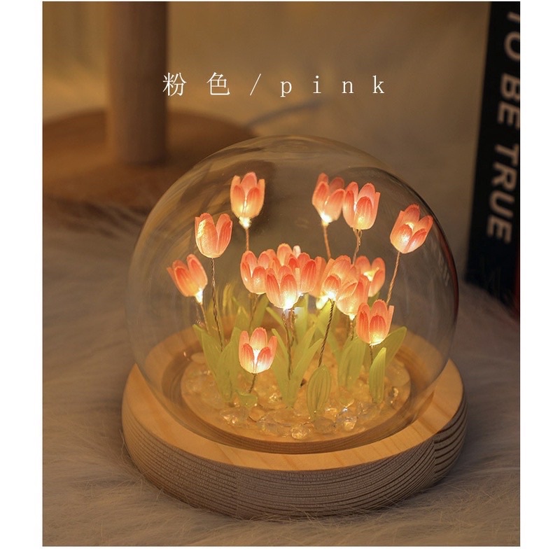 Jual DIY tulip lamp / lampu bunga tulip / tulip lamp / DIY lampu bunga ...