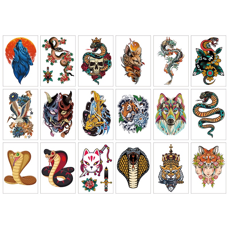 Jual HALF ARM TEMPORARY TATTOO | TempyStore Official | Tattoo Temporer ...
