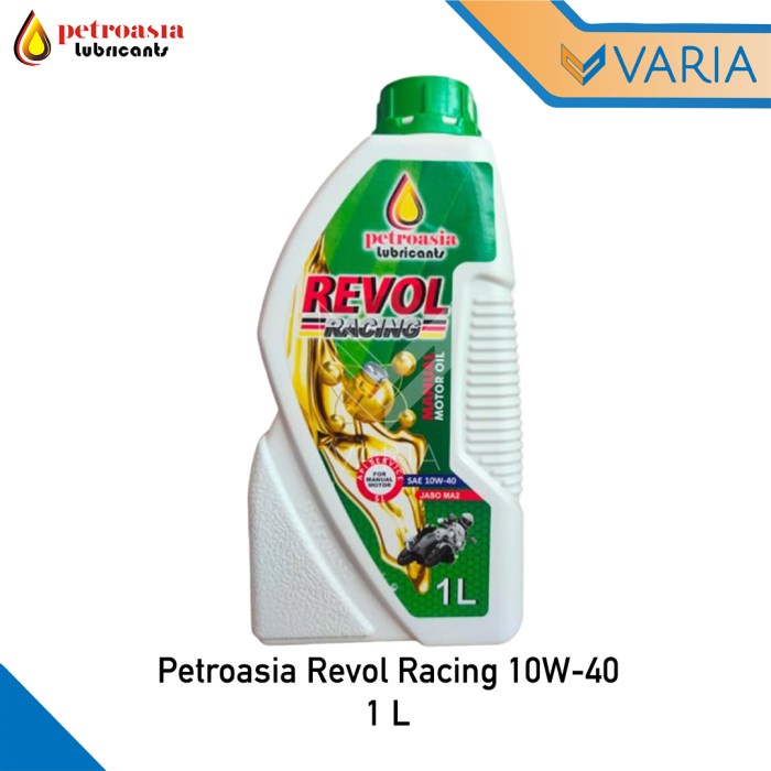 Jual Petroasia Revol Racing SAE 10W-40 SL 1 L Oli Mesin Motor 4 Tak ...
