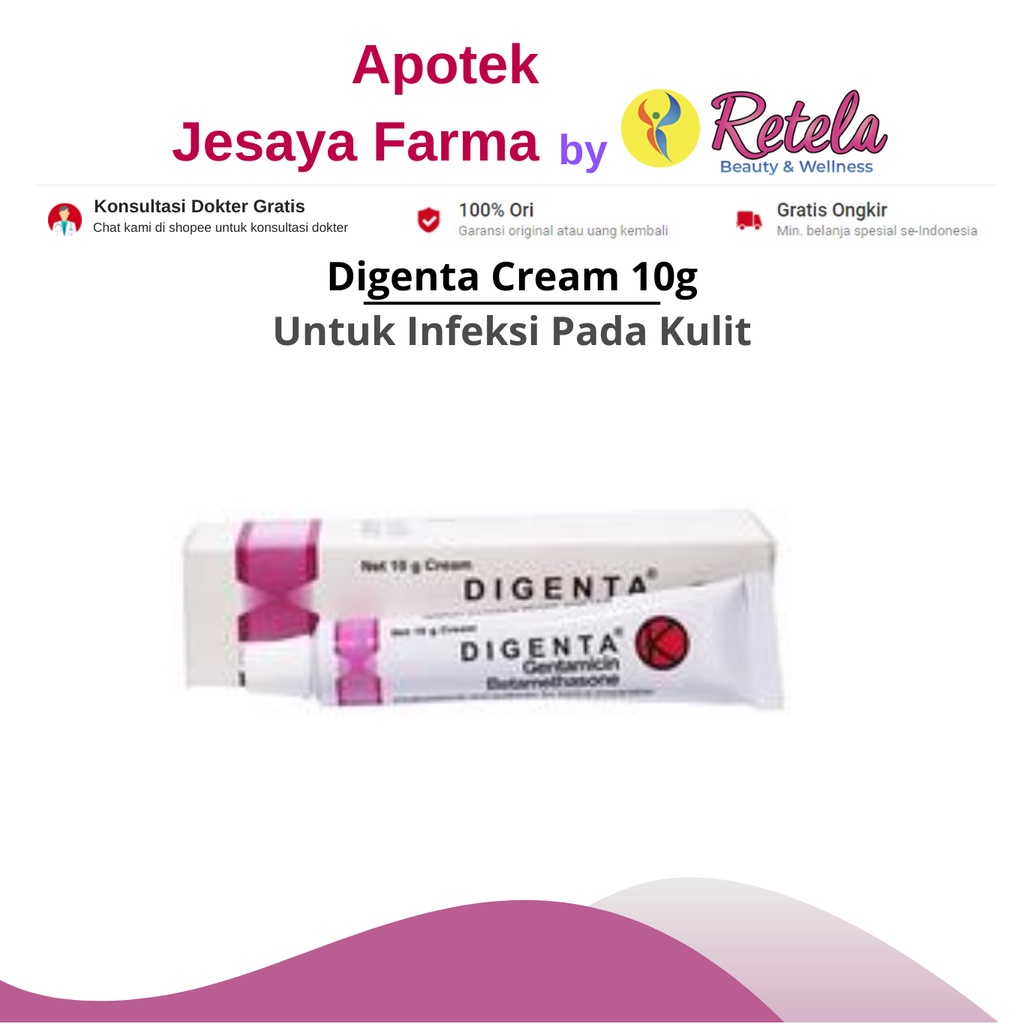 Jual DIGENTA CREAM 10GR | Shopee Indonesia