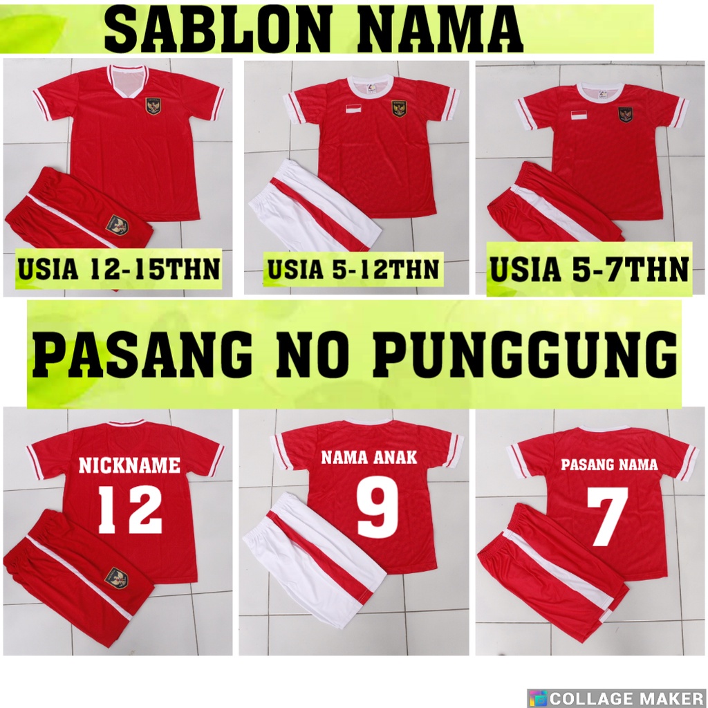 Jual jersey baju bola timnas/setelan baju timnas /setelan baju kaos ... Jual jersey baju bola timnas/setelan baju timnas /setelan baju kaos ...