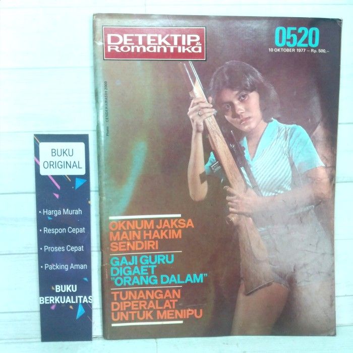 Jual Majalah Detektip Romantika 0520 10 oktober 1977 | Shopee Indonesia