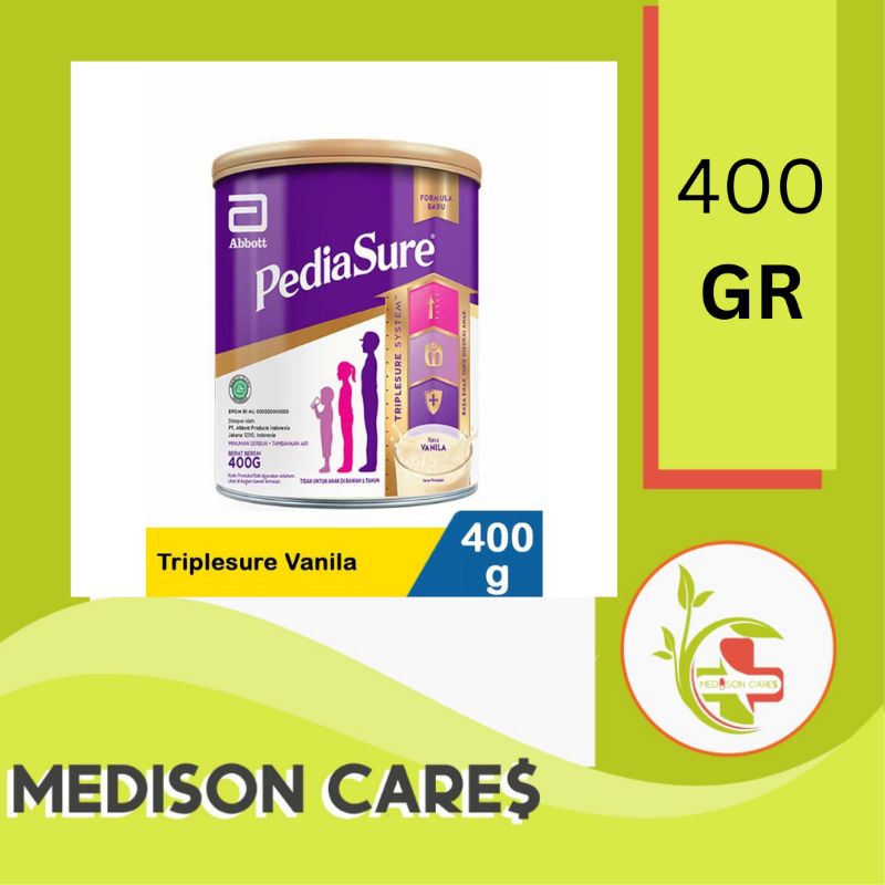 Jual pediasure triplesure susu formula anak original | Kaleng kecil 400 gr | Shopee Indonesia