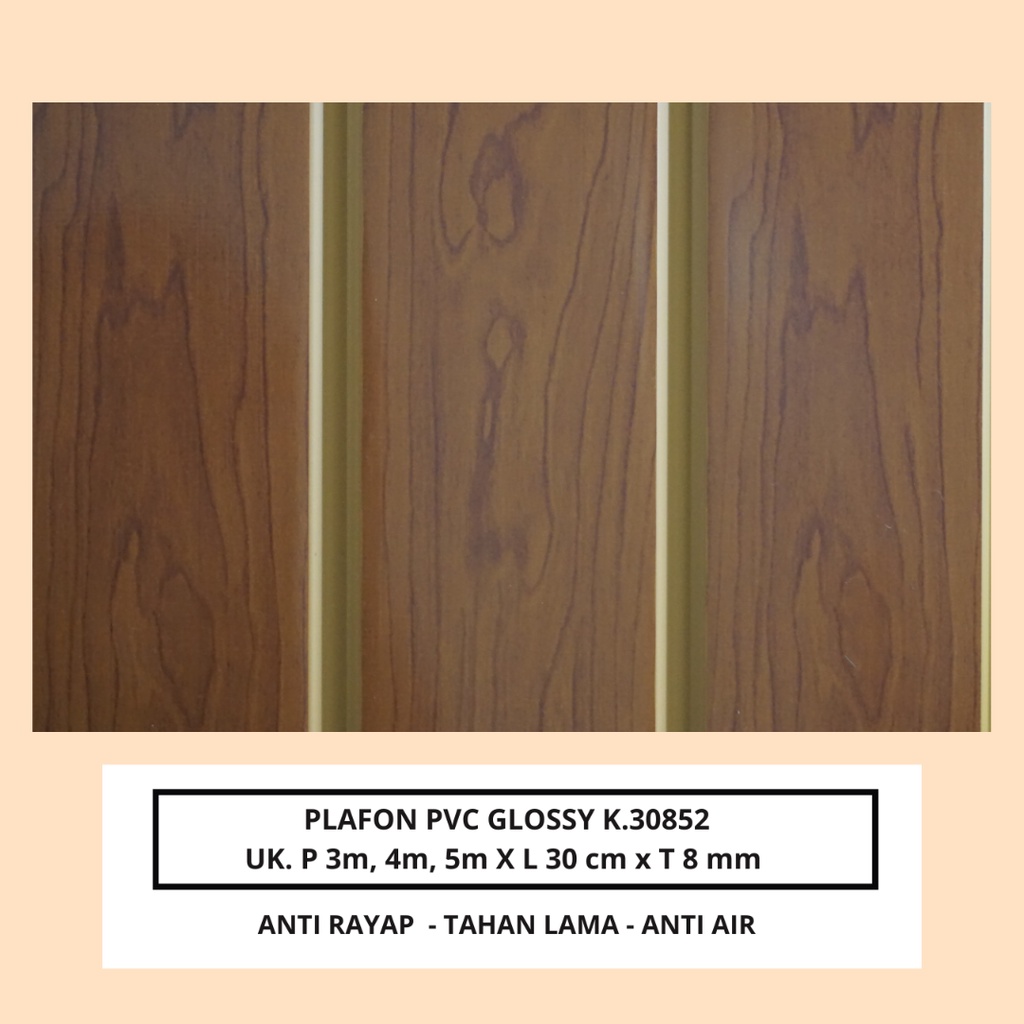 Jual Plafon PVC Motif Film Tipe K.30852 /Plafon PVC Murah/Sale Plafon ...