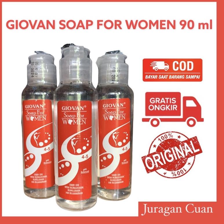 Jual 442 SABUN GIOVAN WOMEN (MERAH) KEMASAN BARU / SABUN KEWANITAAN ...