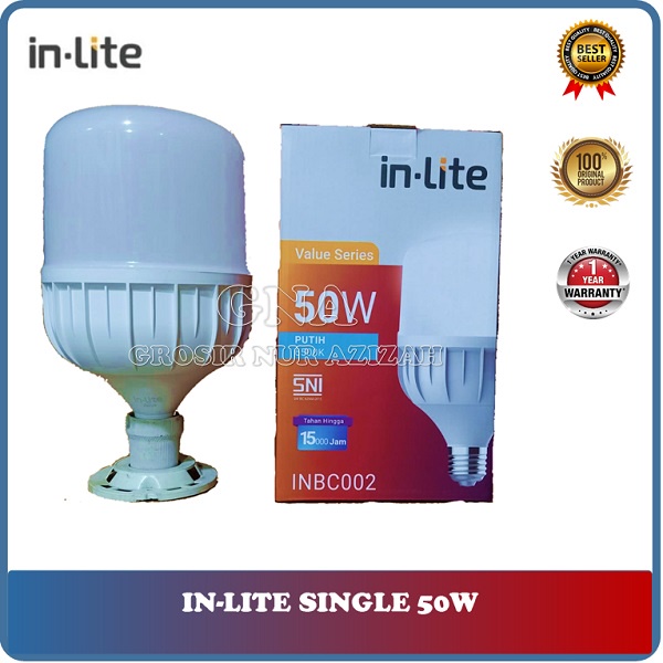 Jual IN-LITE LAMPU LED 50W WATT MURAH BERGARANSI RESMI 1 TAHUN | Shopee ...