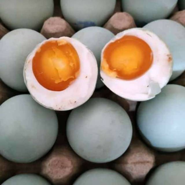 Jual Promo Telor Asin Rebus 20 Butir Termurah Kuning Telor Berminyak ...