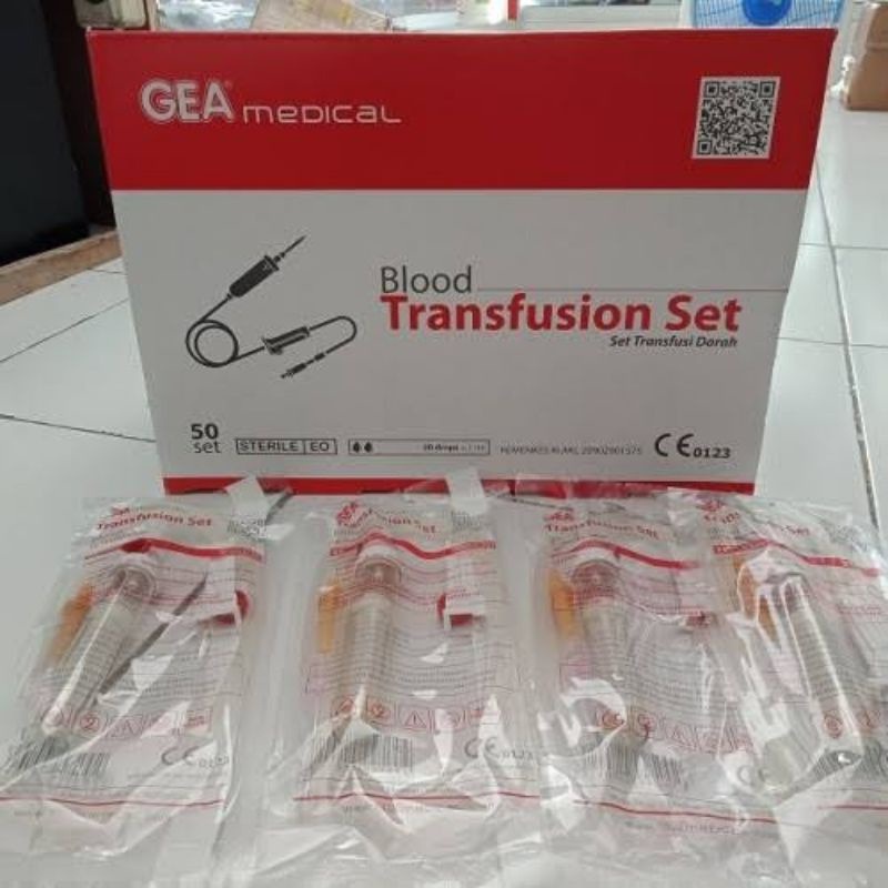 Jual Blood Transfusion Set GEA - Blood Set - Set Transfusi Darah ...
