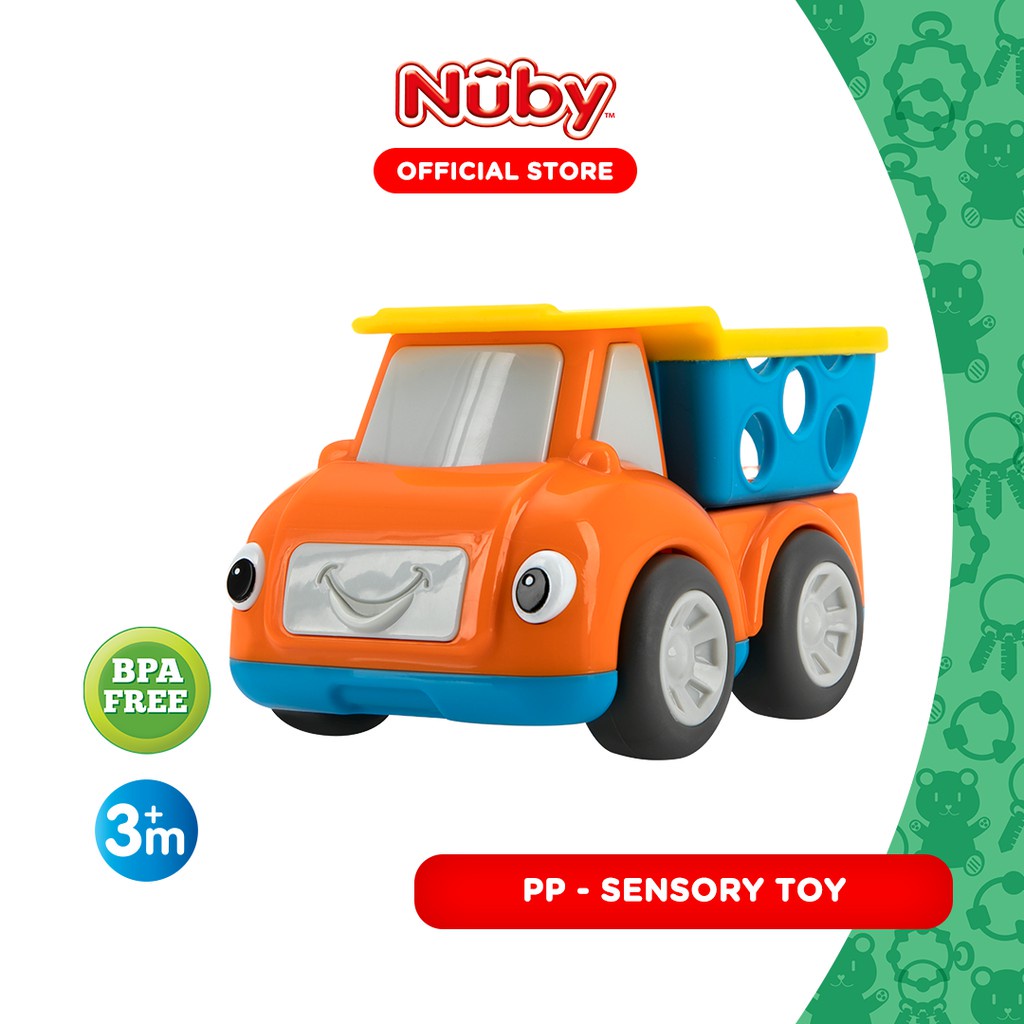Jual Nuby Baby Plays Pals - Mainan Sensori Anak Play Pals (Rattle Truck ...