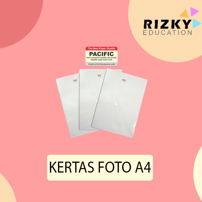 Jual KERTAS FOTO A4 DOFF PACIFIC / PHOTO PAPER | Shopee Indonesia