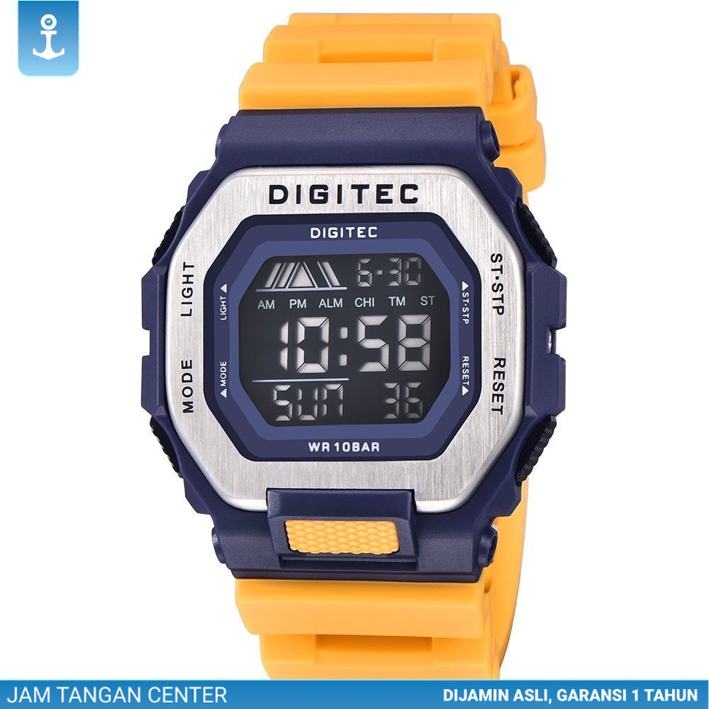 Jual DIGITEC Jam Tangan Pria Digital DG-5050T with Digital Features ...
