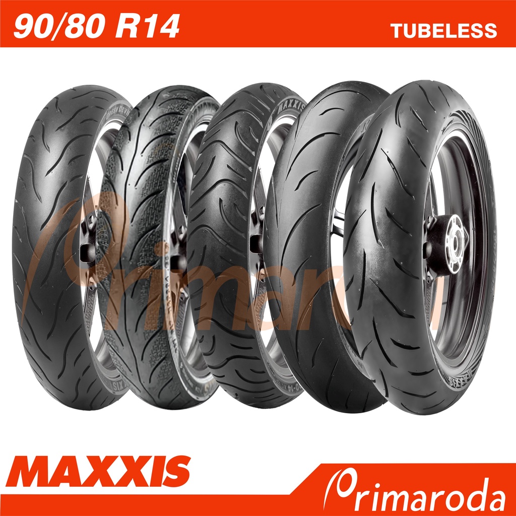 Jual Ban Motor MAXXIS Tubeless 90/80 Ring 14 Semua Model | Shopee Indonesia