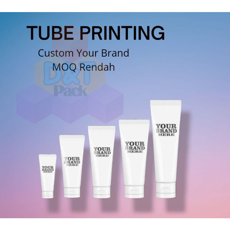 Jual TUBE PRINTING CUSTOM | Shopee Indonesia