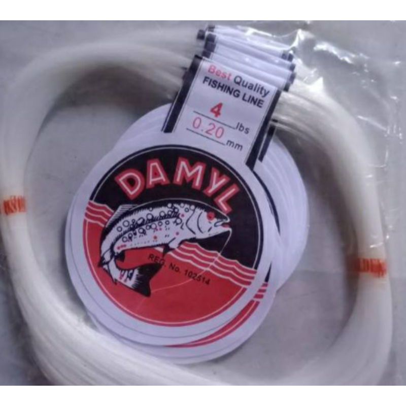 Jual SENAR DAMYL ECERAN 3 Lbs / 0.13 sampai 120 Lbs / 1.20 (WAJIB TANYA ...