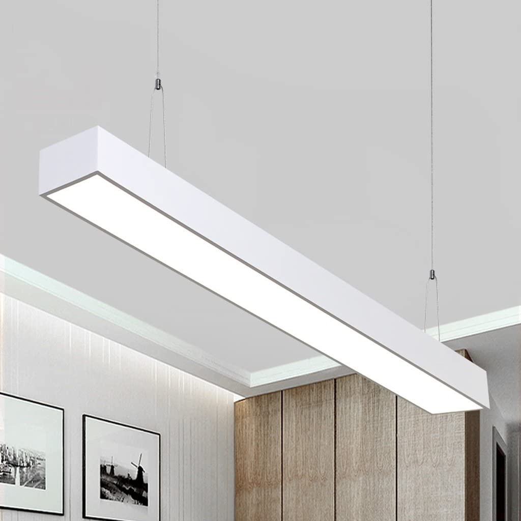 Jual Kap Linear Lampu Gantung Kantor TL T8 LED Balok 120cm 2x18w 120 cm ...