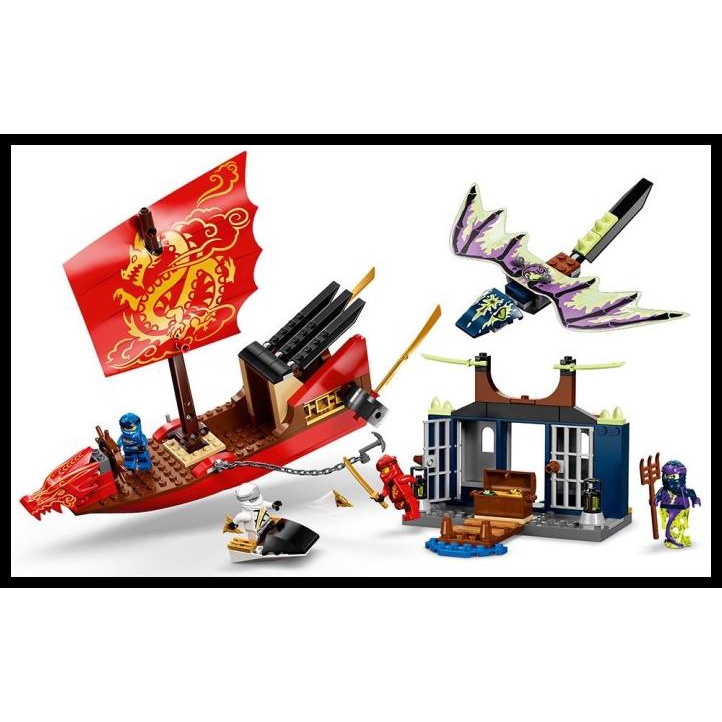Jual Lego Ninjago Legacy Final Flight Of Destinys Bounty Playset 71749