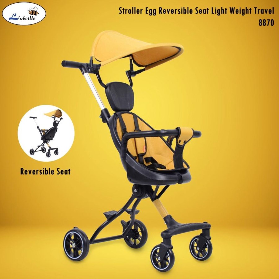 Jual STROLLER LABEILLE EGG 8870 || STROLLER JUNIOR ECO T50 ( PERBEDAAN ...