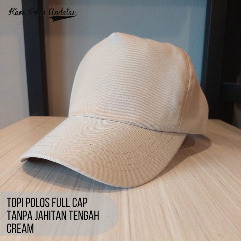 Jual Topi Polos Full Cap Tanpa Jahitan Tengah Trucker Polos Tanpa ...