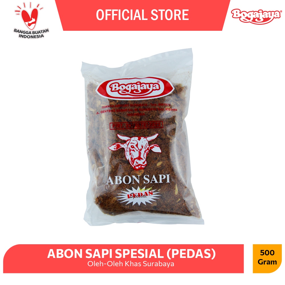 Jual ABON SAPI SPESIAL KHAS SURABAYA BOGAJAYA 500 GRAM ( RASA PEDAS ...
