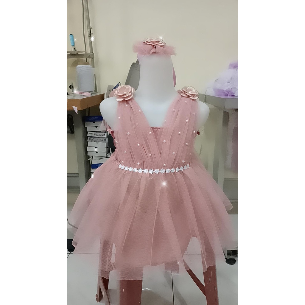 Jual Dress mutiara slayer megar tanpa rempel|BISA CUSTOM SIZE - BISA ...