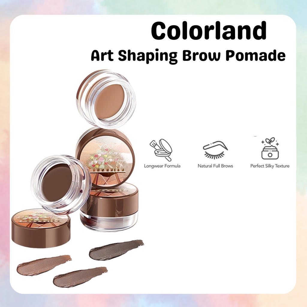Jual You Colorland Art Shaping Brow Pomade 3g | Shopee Indonesia