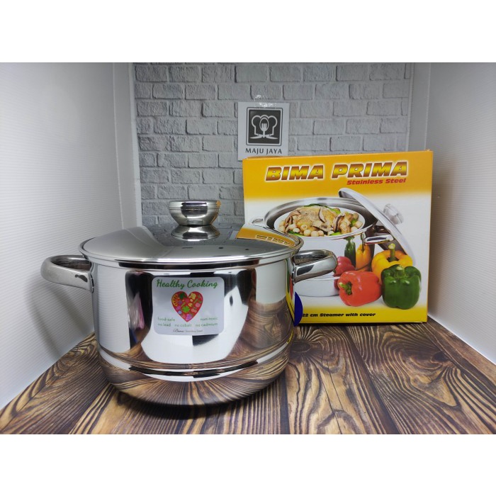 Jual BIMA Prima Panci Steamer Kukusan Highpot Kompor Induksi Listrik 22 ...