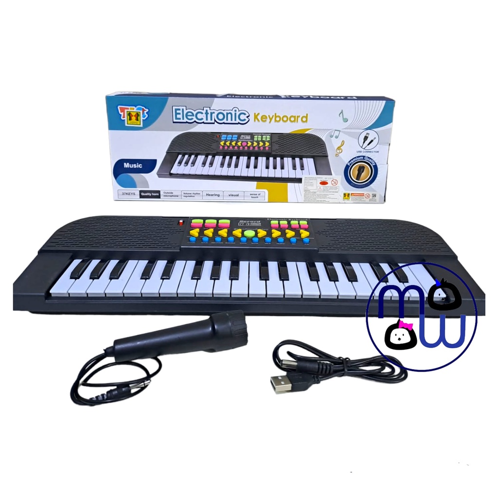 Jual Mainan keyboard Electronic Organ 37 keys - Mainan Piano - Musikal ...